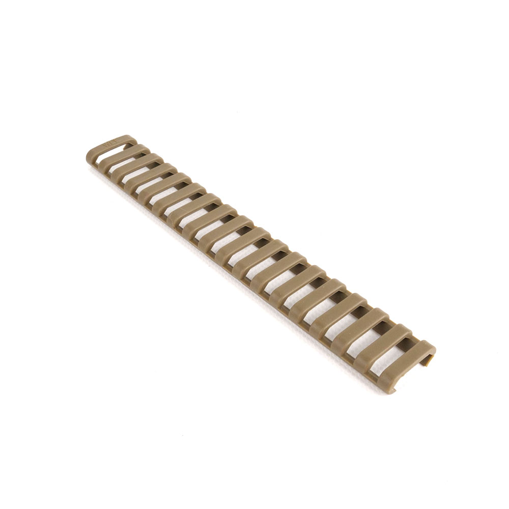GERMAN TACTICAL SYSTEMS Couvre-rail Picatinny échelle 18 fentes FDE ...