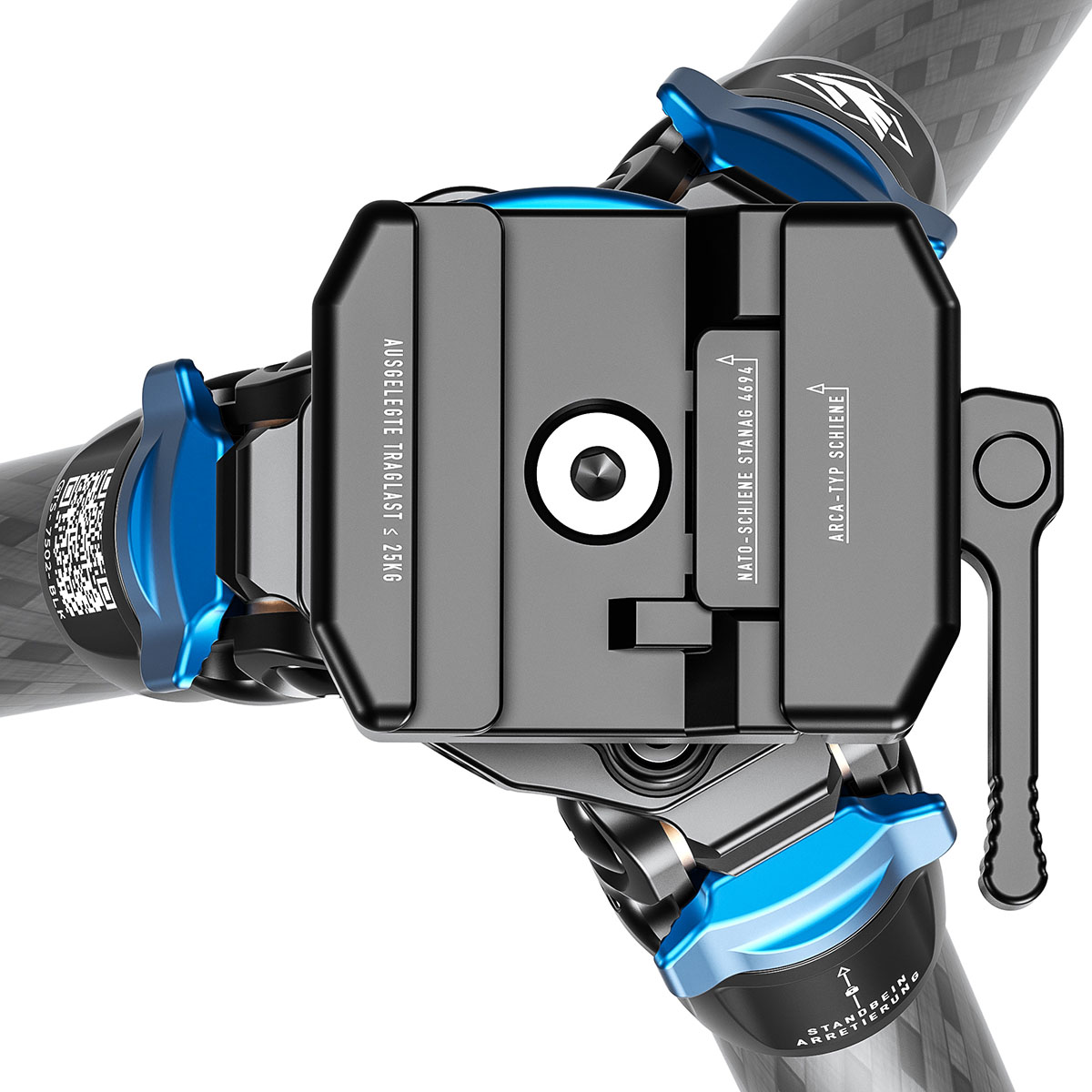 GERMAN TACTICAL SYSTEMS Shooting Tripod Scout Series - Carbon Fiber ...